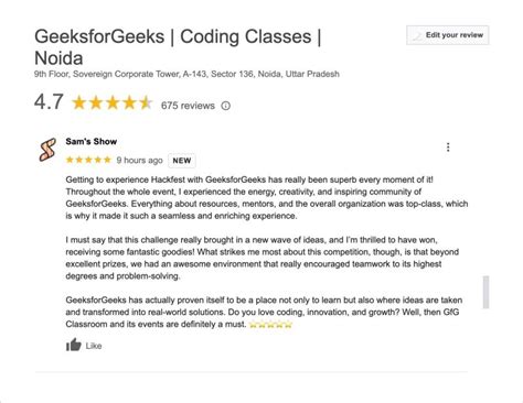 geeksforgeeks on linkedin waking up to this “geeksforgeeks has