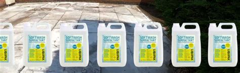 Liquipak Sodium Hypochlorite And Softwash Surfactant 2x5l For Patio