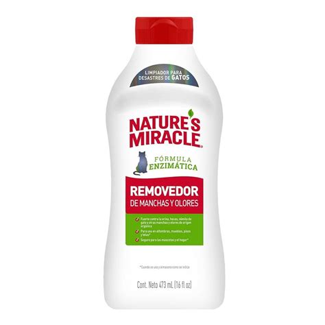 Removedor De Manchas Y Olores Natures Miracle Para Gatos Ml Walmart