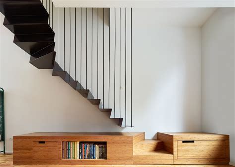 Kitchen Extension Projects From Top Floor Of A Brussels House