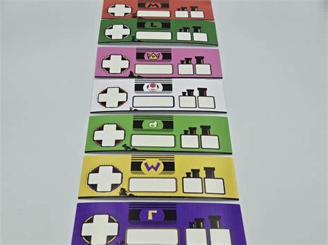 Nes Controller Decal Custom Overlay Sticker For Nintendo Game Controller Etsy