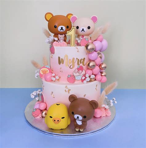 Rilakkuma And Friends Cake Cake Genie Home