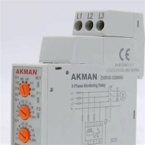 Over Voltage Protection Under Voltage Control Relay Phase Sequence