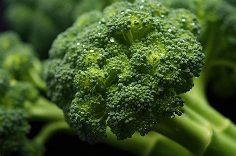 Premium Ai Image Macro Photo Of Broccoli Cabbage