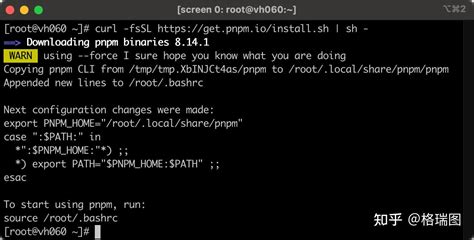 node js 0008 安装 pnpm 知乎