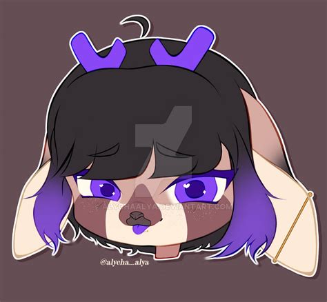 Chibi Headshot Commission By Alychaalya On Deviantart