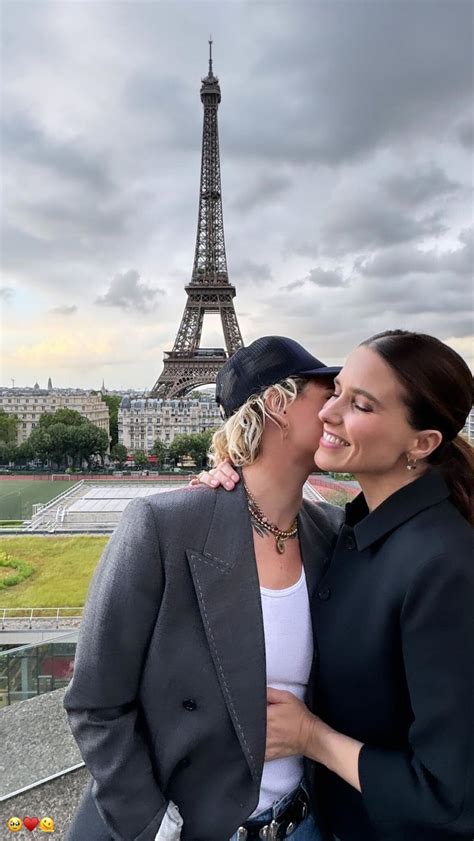 Sophia Bush And Ashlyn Harris Enjoy Romantic Moments In Paris Radiating Happiness