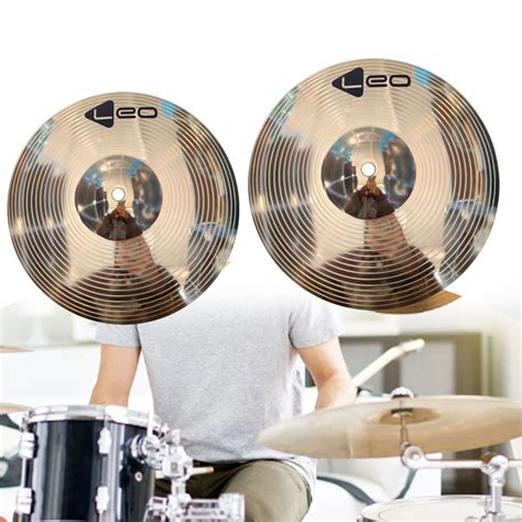 Gtf 8 10 Inch Drum Brass Cymbals Percussion Splash Crash Hi Hat Jazz