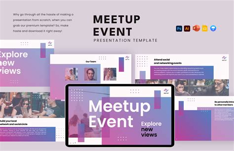 launch party powerpoint template
