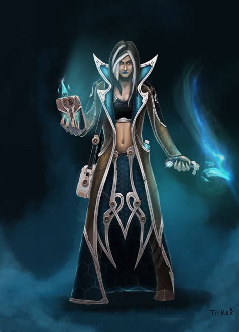 Sci Fi Mage By Ti Rex On Deviantart