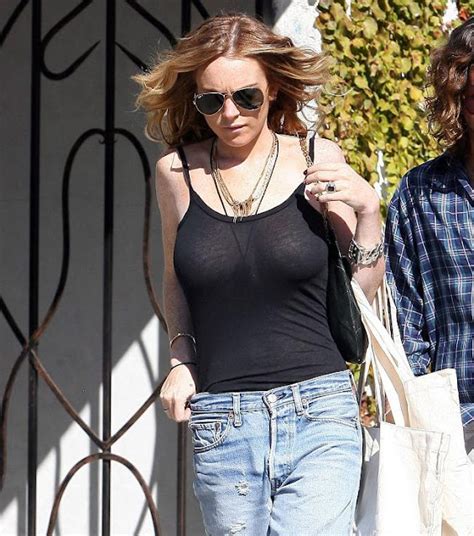 Are Lindsay Lohans Breast Implants The Reason For Her Drug Problems