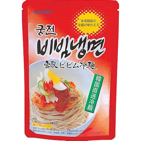 宮殿ビビン冷麺セット220g 1人前 24個 270円1box価格 卸センター