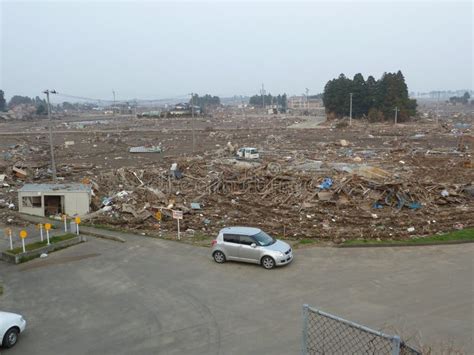 The Effects Of The Tsunami In Japan Editorial Photography Image Of Ship Aftermath