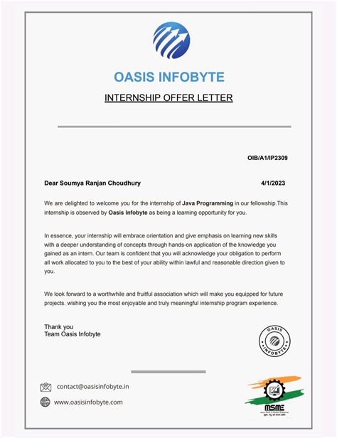 Soumya Ranjan Choudhury On Linkedin Oasisinfobyte Oasisinfobyte