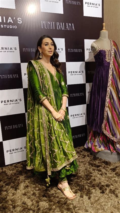 Karishma Kapoor Visited Pernias Pop Up Stop Unveiling Punit Balanas New Sanganer