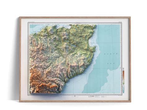 Thurso Scotland Uk Topographic Map Of 1912 2d Poster Etsy