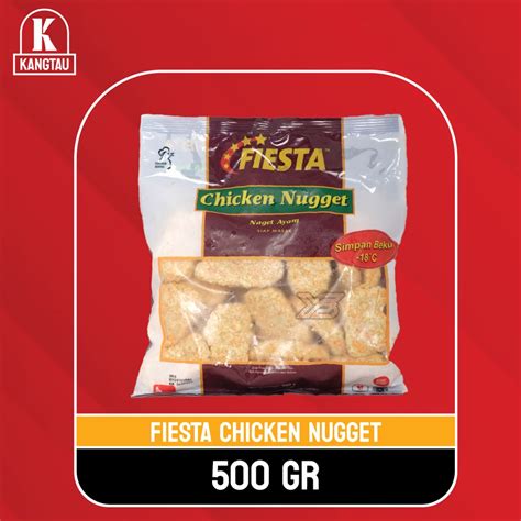 Jual Fiesta Chicken Nugget 500gr Shopee Indonesia