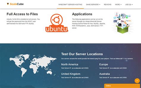 Scalacube Review A Solid Provider For Minecraft Server Hosting