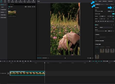 Panning In CapCut Using Keyframes PC