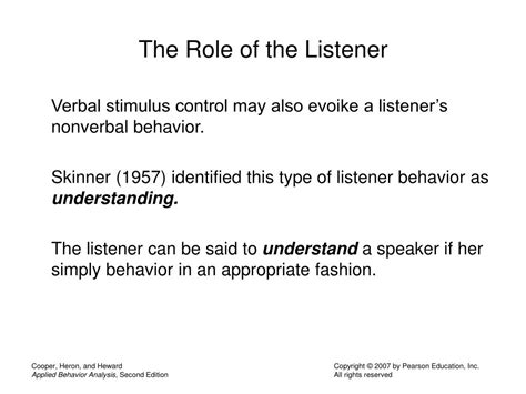 Ppt Chapter 25 Verbal Behavior Powerpoint Presentation Free Download Id 212921