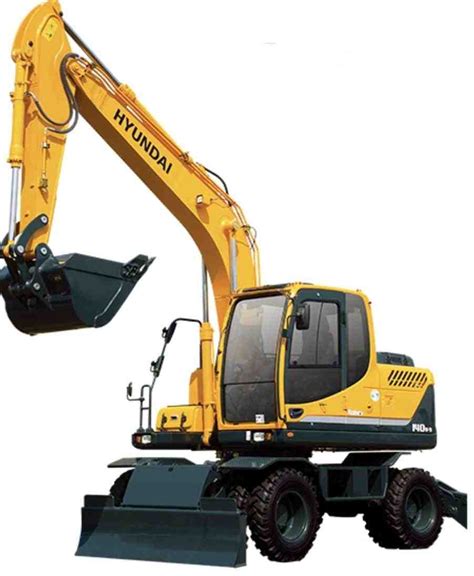 Колесный экскаватор Hyundai R140w 9 купить от поставщика — Экскаватор