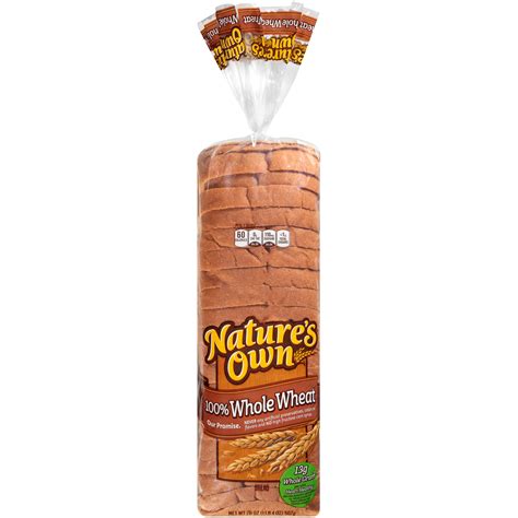 Nature Own Wheat Bread 20 Oz Gj Curbside