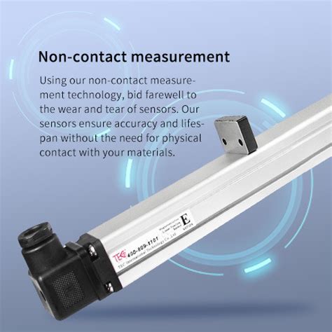 Tec Electronic Ruler Analog Measuring Linear Displacement Transducer Position Sensor China