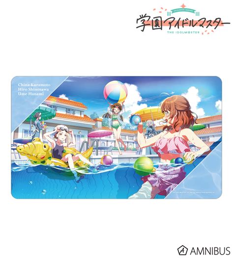 学園アイドルマスター 倉本千奈and篠澤 広and花海佑芽 マルチデスクマット Amnibusアムニバス
