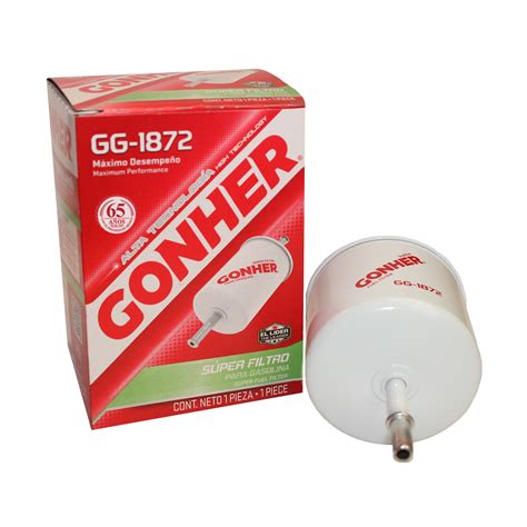Filtro Met Lico De Gasolina Gonher