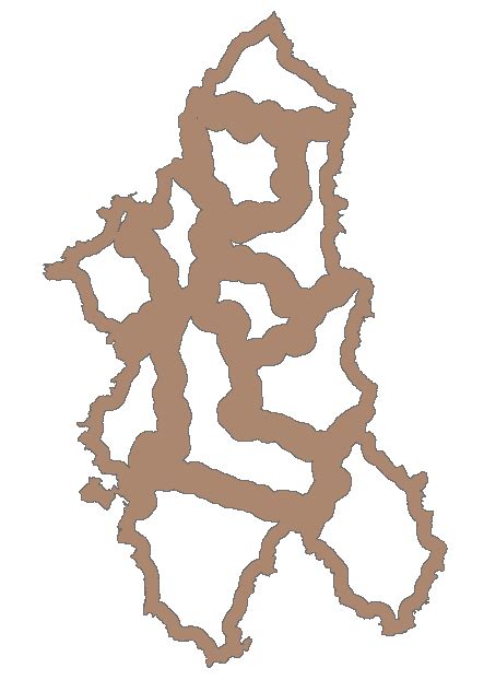 Arcgis制图之浮雕效果