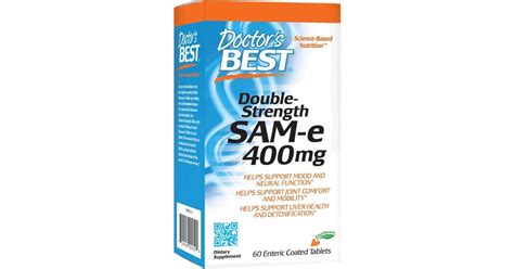 Doctors Best Sam E 400mg Double Strength 60 Tablets Compare Prices