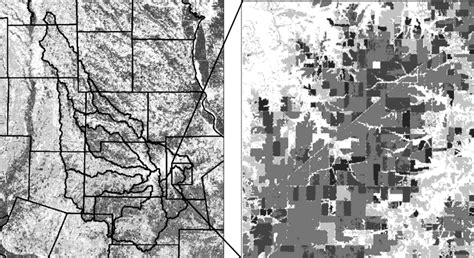Crop Type Map Obtained By Method White Areas Denote Noncropped Land Download Scientific