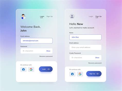 12个app的登录注册界面案例参考