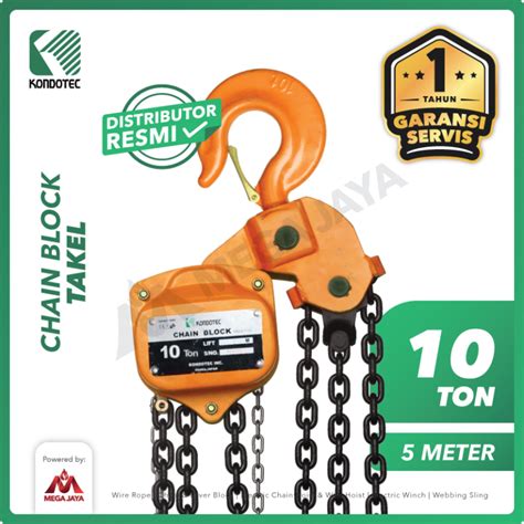 Ketahui Detail Fungsi Dan Harga Chain Block 10 Ton Kondo Di Sini