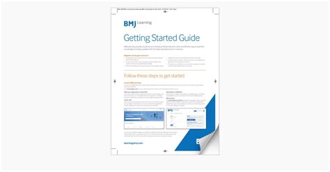 Bmj Learning Getting Started Guide Print Page 2