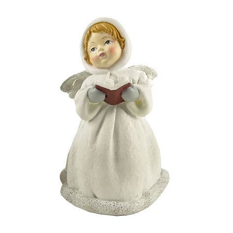 Carved Resin Angel Figurines Unique For Decoration Ennas