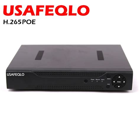 ONVIF FTP Motion Detection Max 4K HI3798 H 265 PoE NVR 4CH 5MP 4 PoE