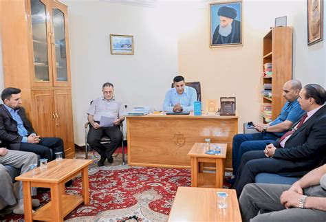 قسم شؤون المعارف يعقد اجتماعه الدوريّ الخاصّة بمجلّة تراث الجنوب المُحكّمة