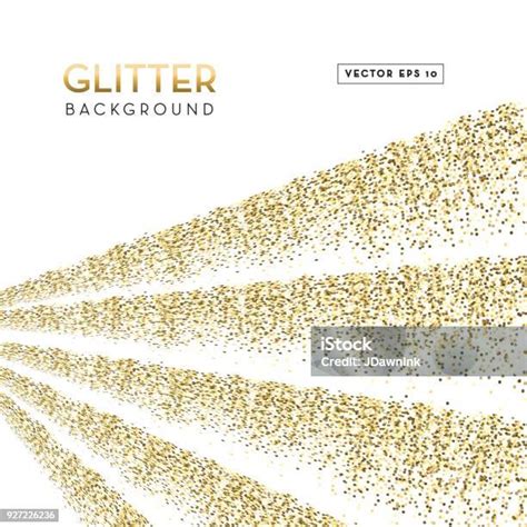 金色閃光設計背景向量圖形及更多亮粉圖片 亮粉 光 動作 Istock