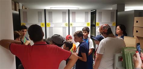 projeto social e7g visita ao arquivo municipal de vila real