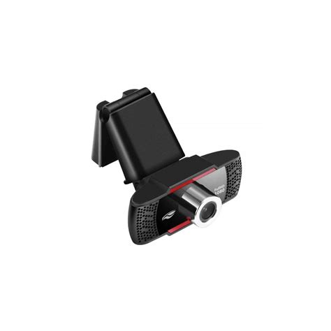 Webcam Full HD P USB WB BK Preto C Tech CÂMERAS E FILMADORAS WEB CAM PC Informática
