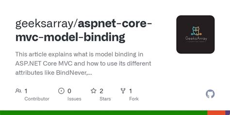 Model Binding In Aspnet Core Mvc And How To Use Its Different
