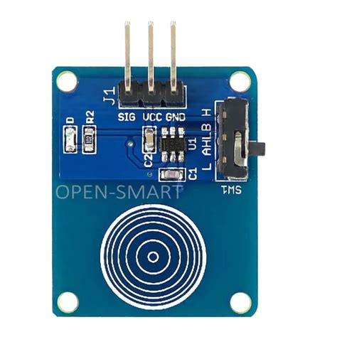 digital capacitive touch sensor toggle mode switch module for arduino