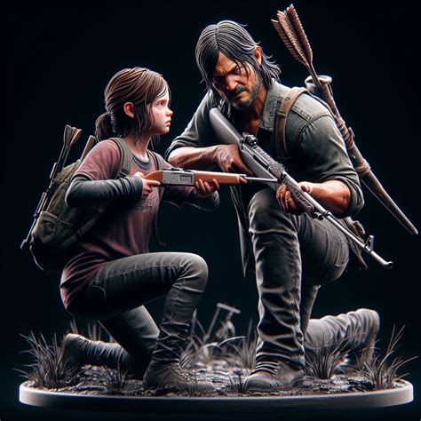 Daryl Dixon And Ellie Twd Tlou By Steveo Hart On Deviantart