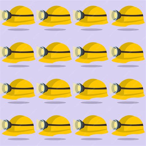 Premium Vector Head Flashlight Pattern 2