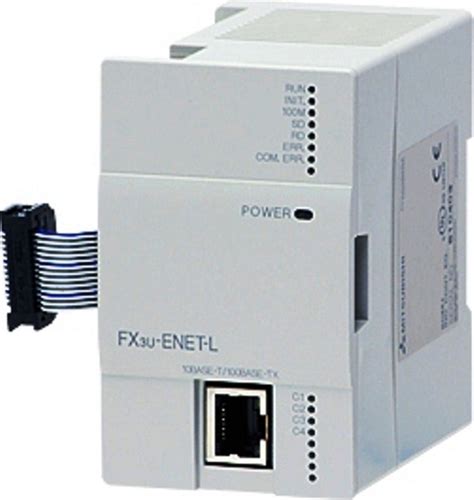Mitsubishi Fx3u Enet P502 Module Open Port 502 For Modbus Tcpip