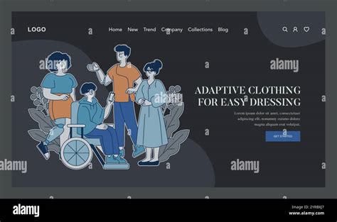 Adaptive Clothing Concept Inclusive Fashion Design For Individuals