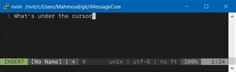 TUI Draw Virtual Cursor Instead Of Using Terminal Emulator Cursor Issue Neovim