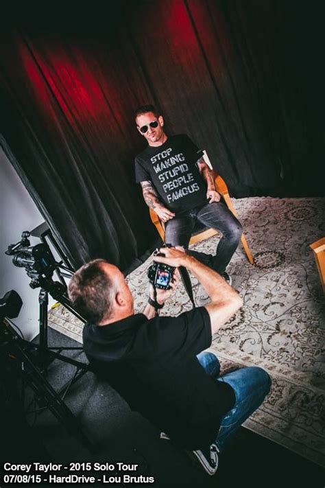 Corey Taylor Photo Shoot During His Solo Tour July 2015 Corey Taylor