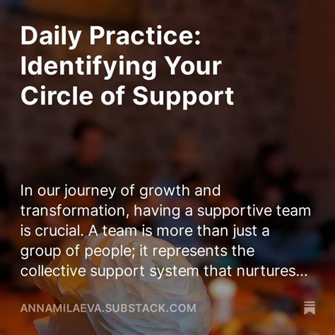 How To Identify Your Circle Of Support Inner And Outer Teams